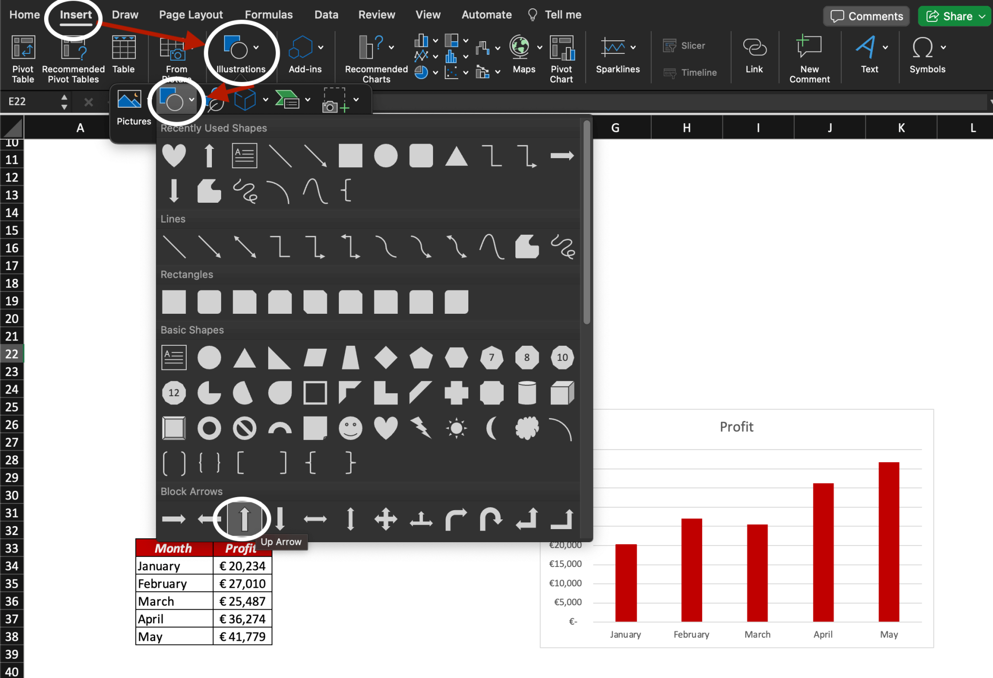 How to Change Bar Graph Shapes in Excel