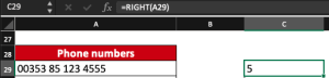 LEFT, RIGHT, MID Formula in Google Sheets + Excel {Examples)
