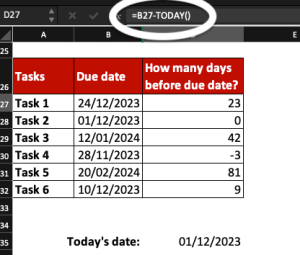 Excel Date Formulas to Know - TODAY, NOW, WEEKDAY…
